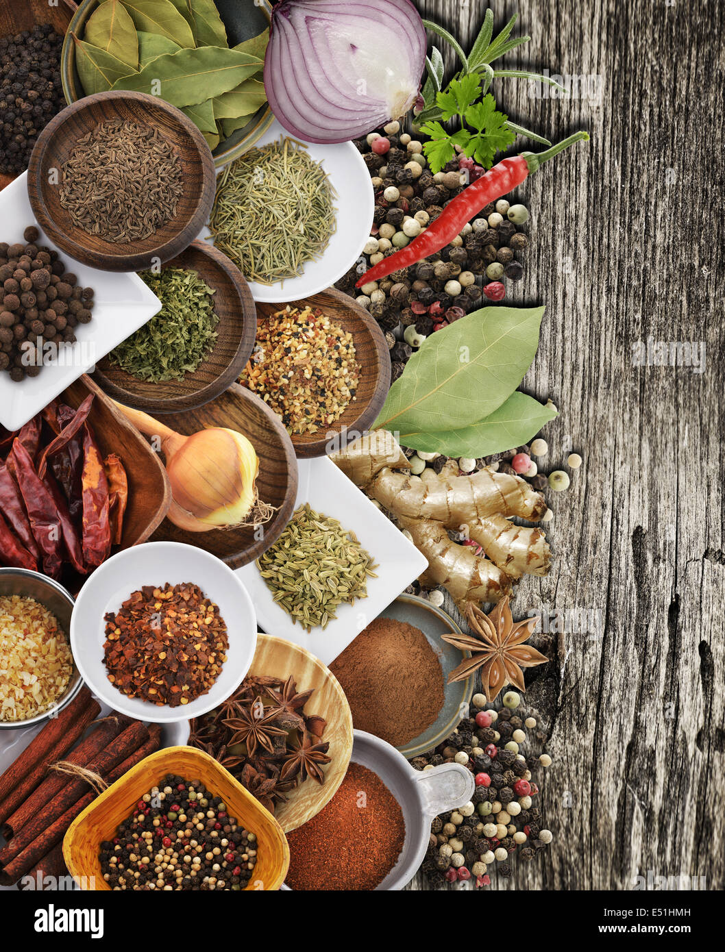 Herbs seeds ground hi-res stock photography and images - Alamy