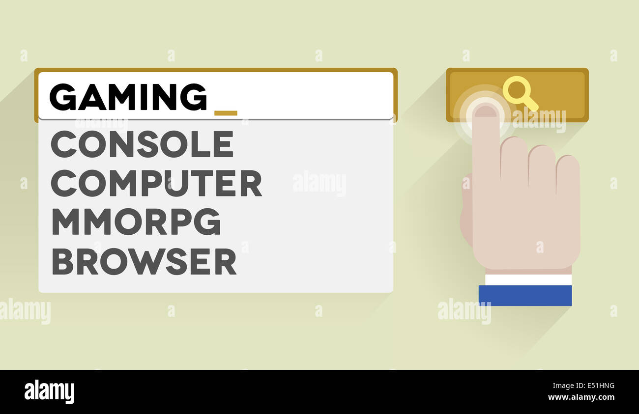 Search box design hi-res stock photography and images - Alamy