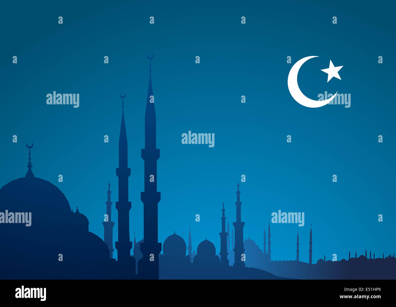 blue religious background Stock Photo - Alamy