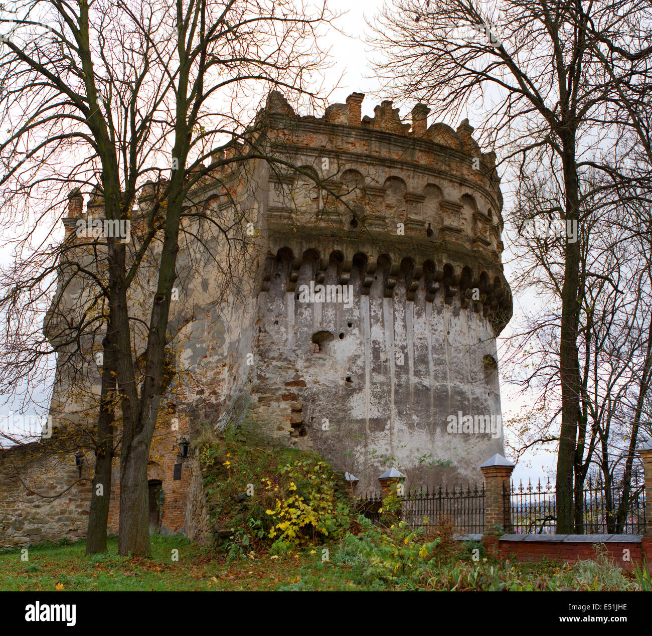 The old-time castle XVI ages Stock Photo - Alamy