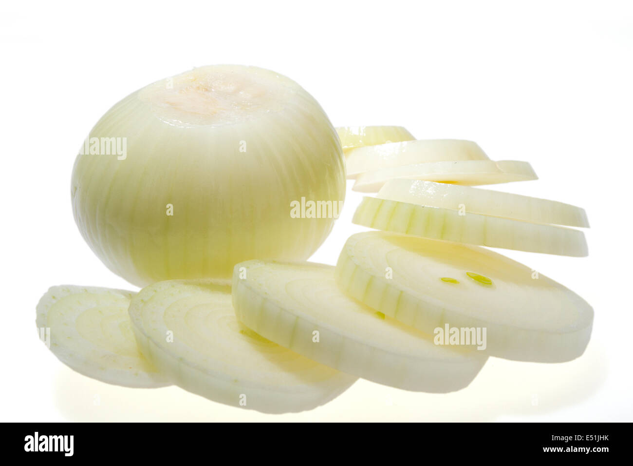 white onion isolated Stock Photo - Alamy