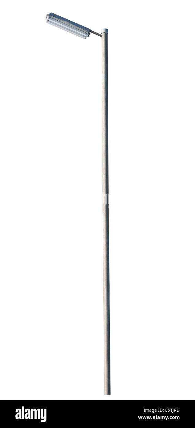 Tall lamp post Cut Out Stock Images & Pictures - Alamy