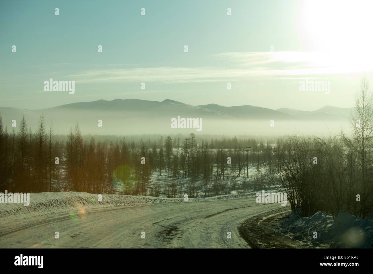 Mist sun hi-res stock photography and images - Alamy