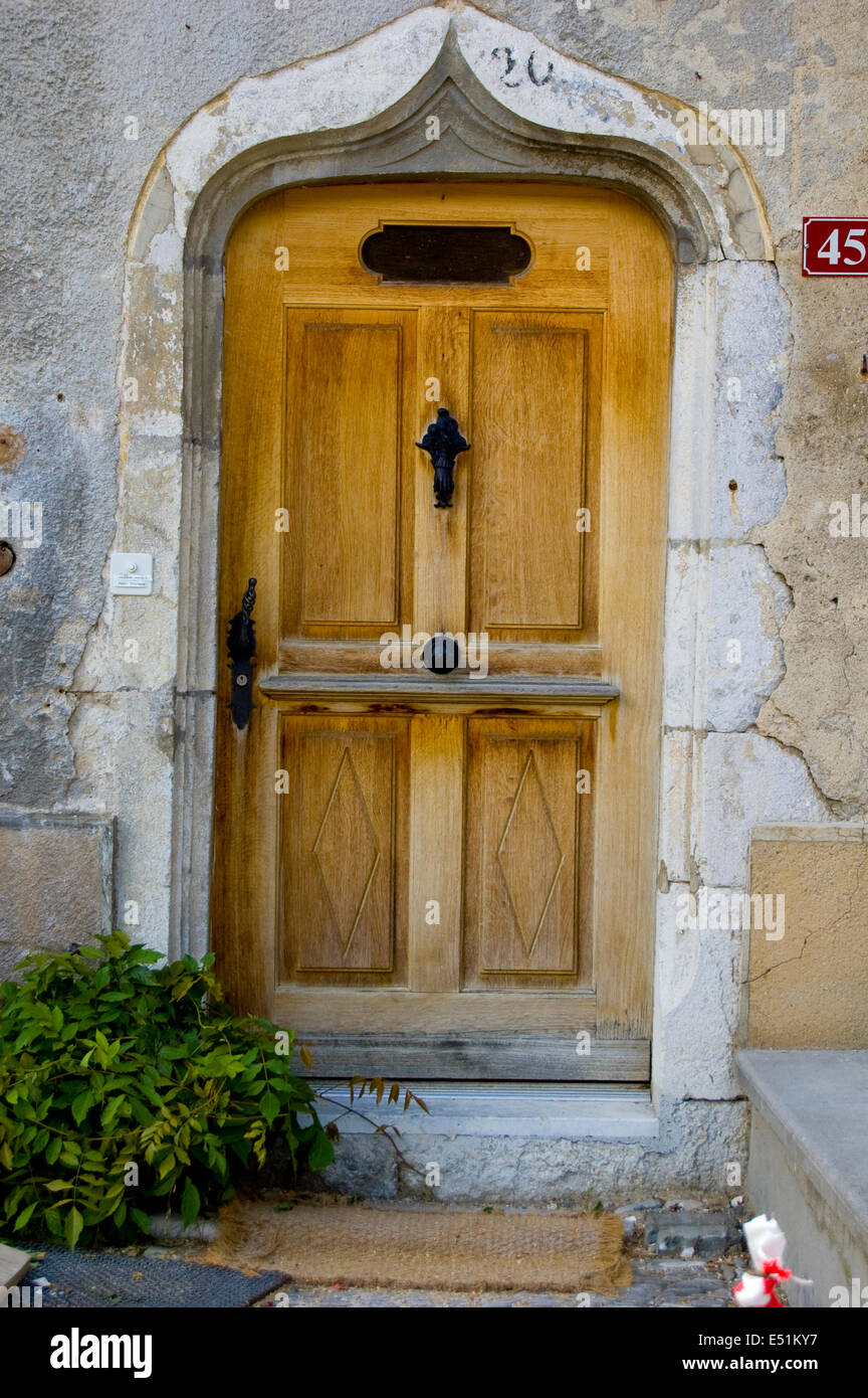 Image of an old gate. From old town in Europe Stock Photo - Alamy