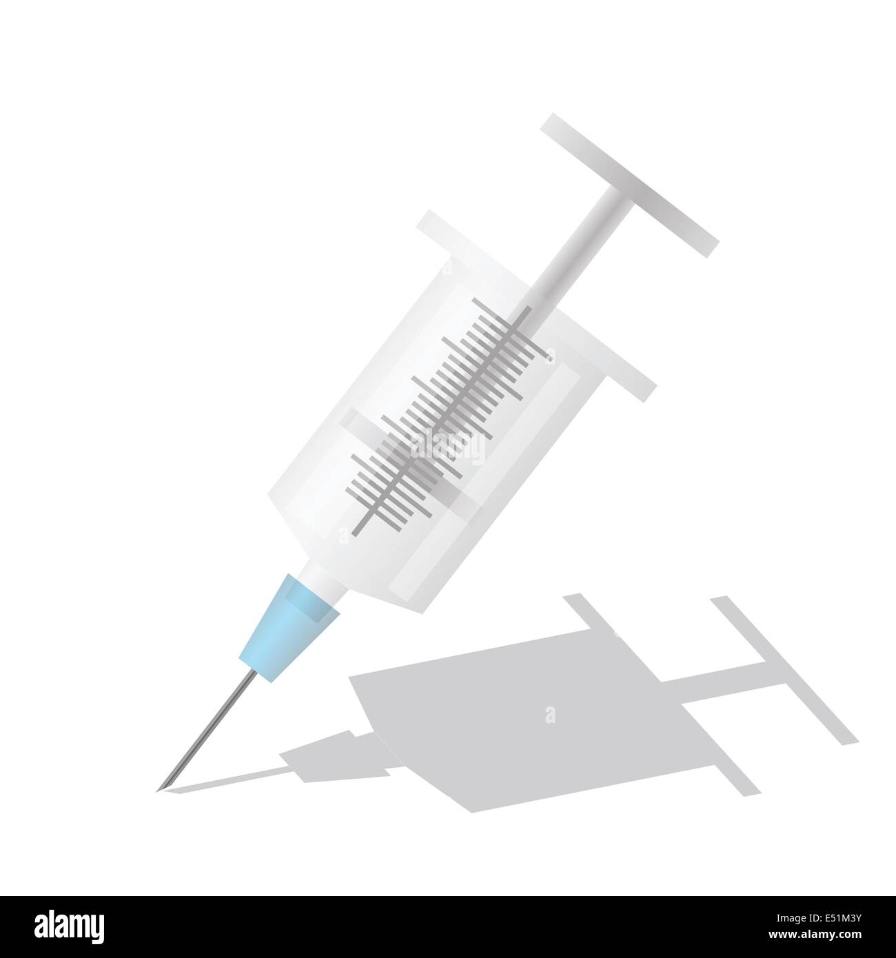Syringe drawing Cut Out Stock Images & Pictures - Alamy