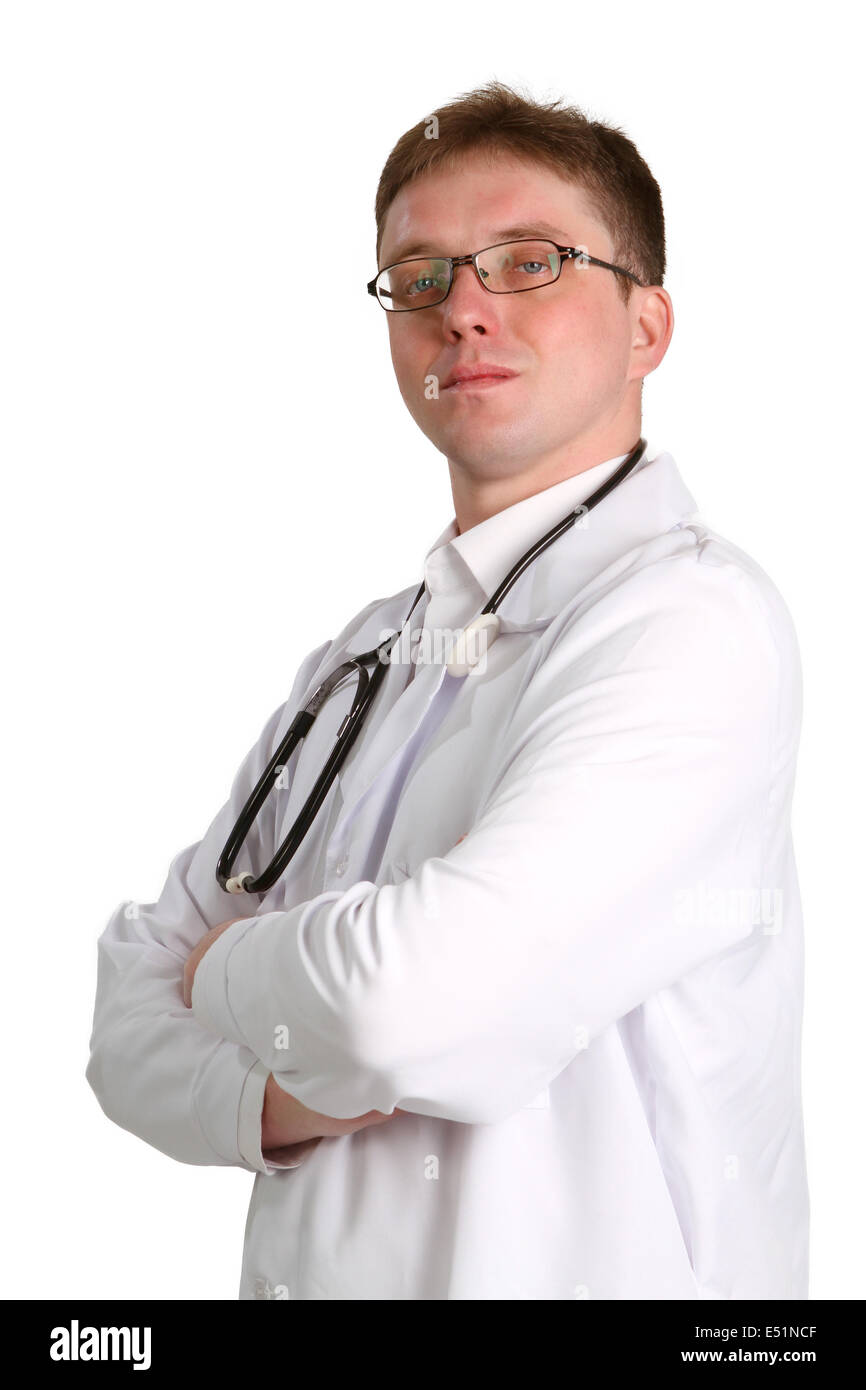 Portrait doctor male hi-res stock photography and images - Alamy