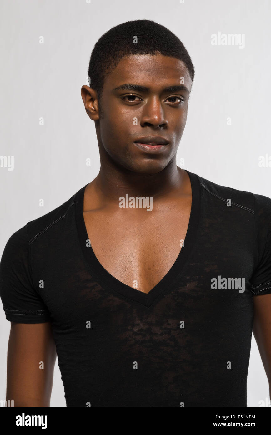 Serious attractive young black african hi-res stock photography and ...