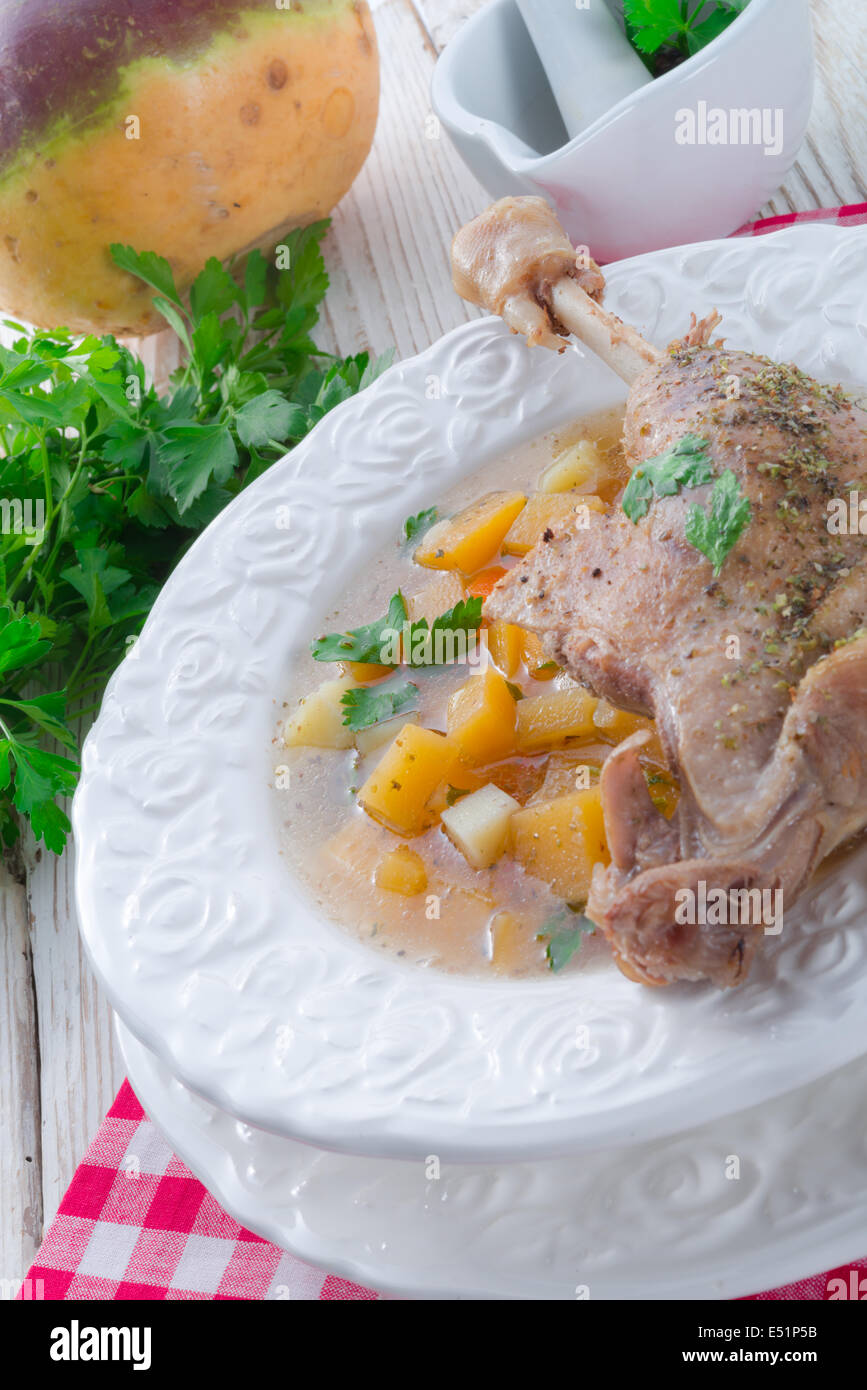 Goose soup hi-res stock photography and images - Alamy