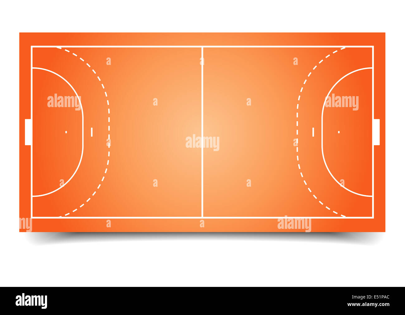 Handball illustration Cut Out Stock Images & Pictures - Alamy