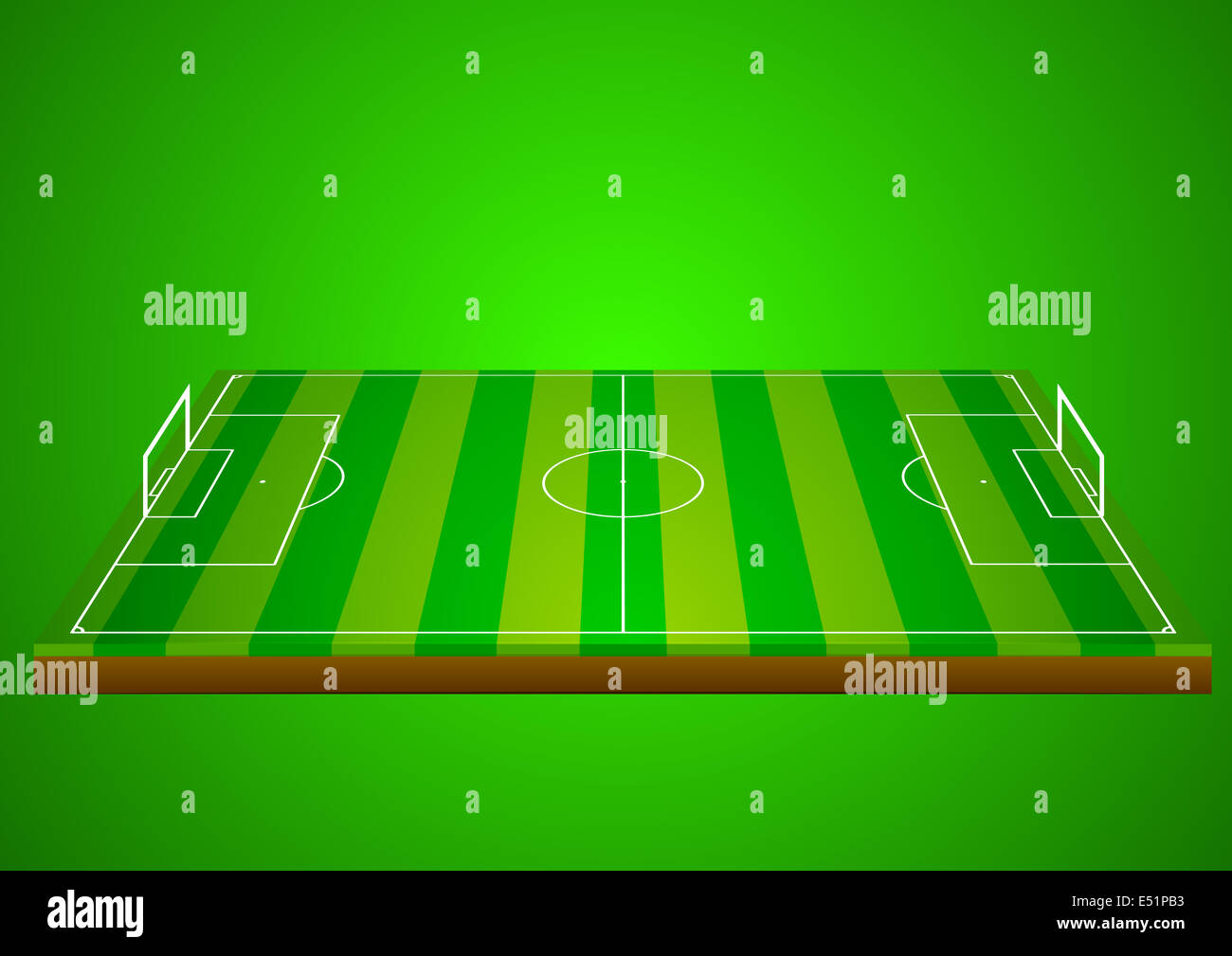 Soccer field layout hi-res stock photography and images - Alamy