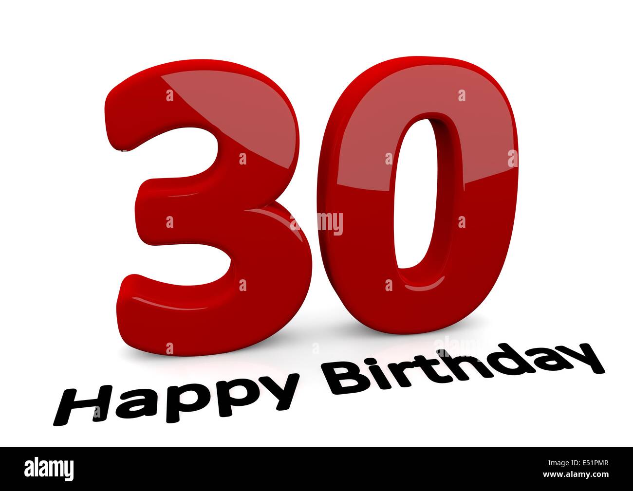30 birthday balloons Cut Out Stock Images & Pictures - Alamy