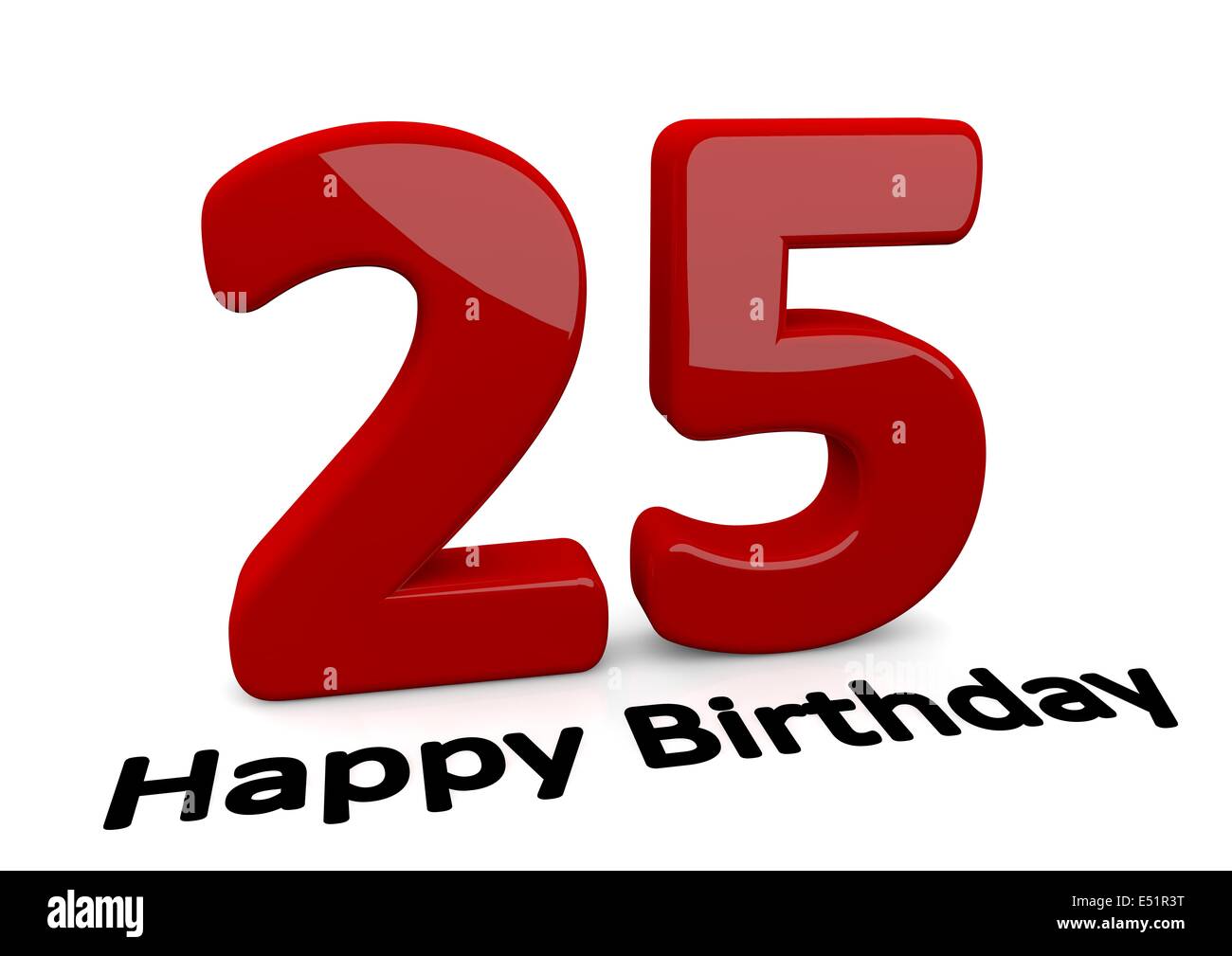 25 birthday cake Cut Out Stock Images & Pictures - Alamy