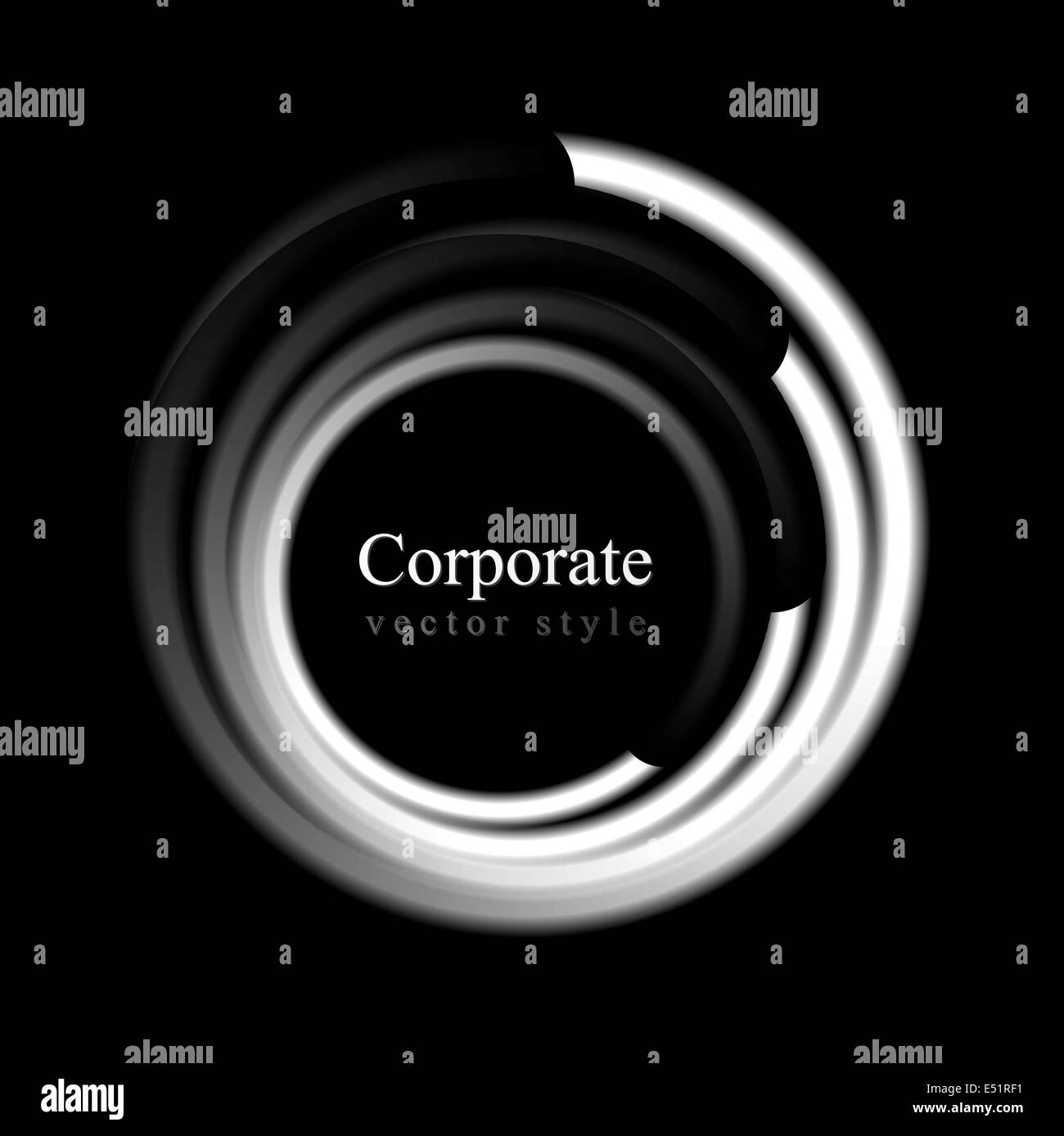 Abstract tech background circle Black and White Stock Photos & Images ...