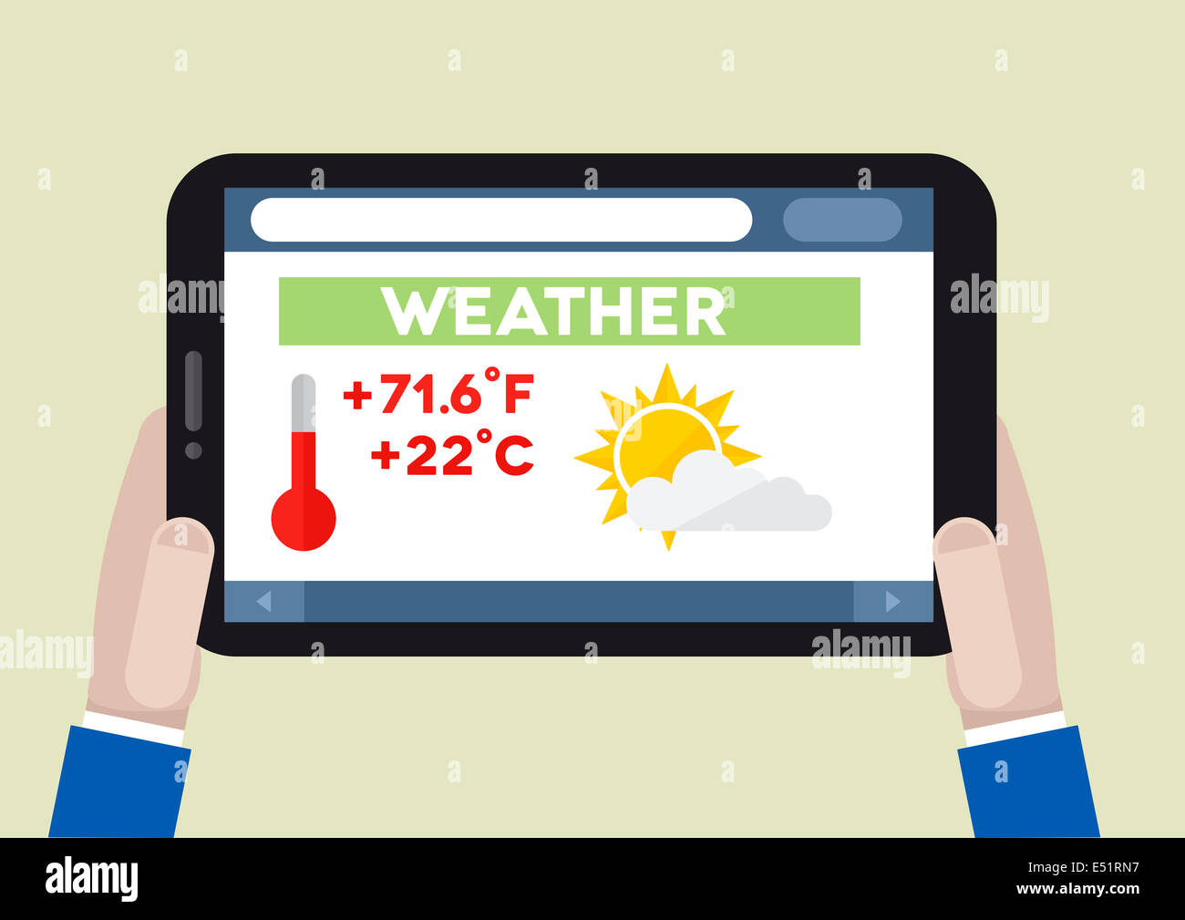 Electronic weather display information hi-res stock photography and ...