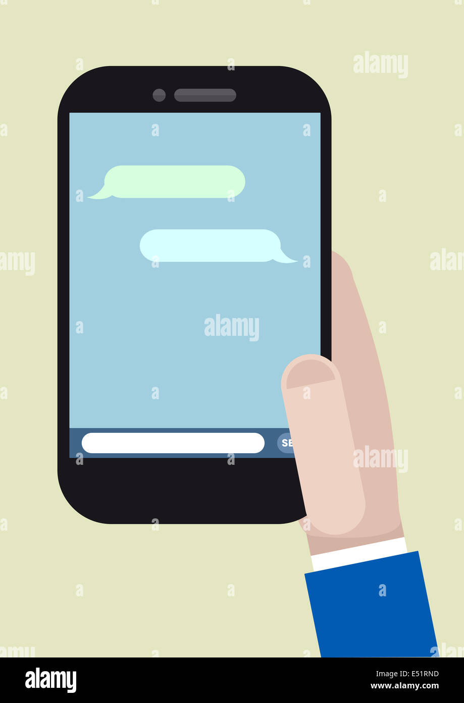 Messaging symbol hi-res stock photography and images - Alamy