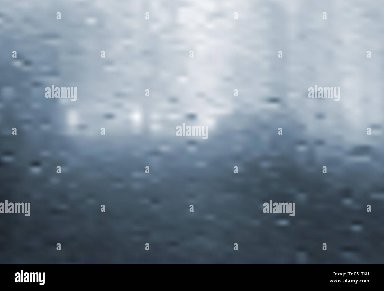 Dark landscape through the wet window Stock Photo - Alamy