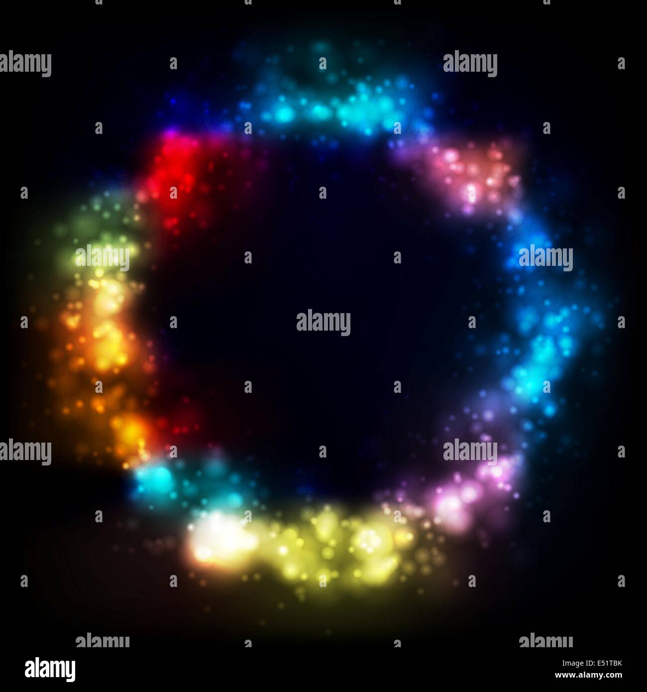 Shiny circle abstract background Stock Photo - Alamy