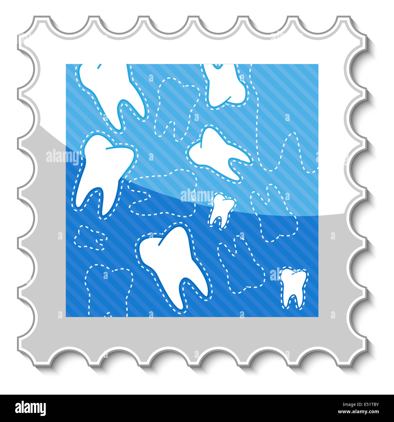 Dental clinic stamp hi-res stock photography and images - Alamy