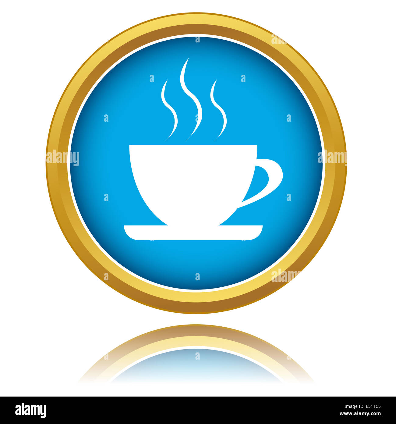 Coffee cup icon Stock Photo - Alamy