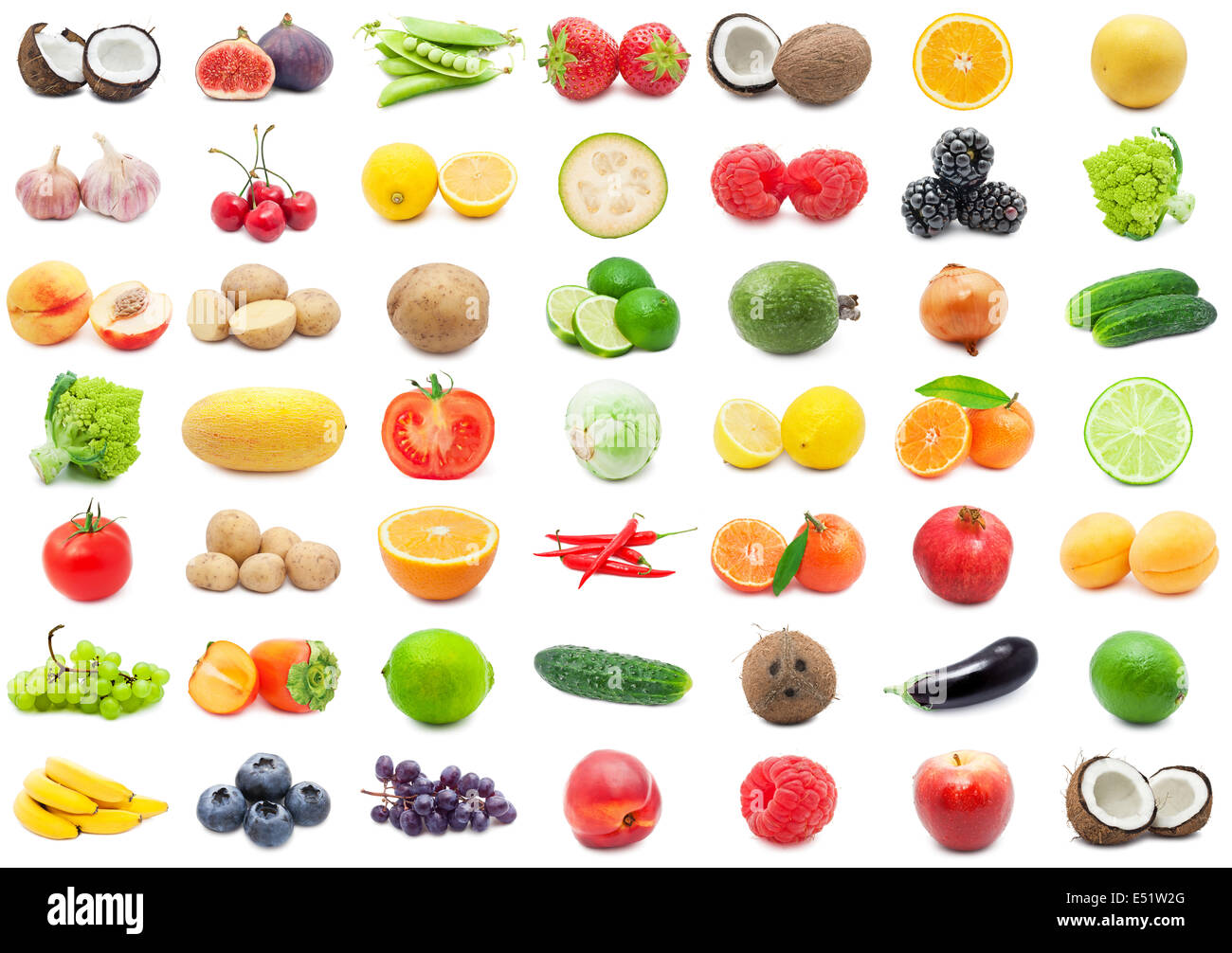 Fruits and Vegetables Stock Photo - Alamy