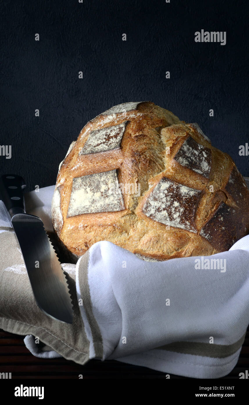 Crusty potato bread hi-res stock photography and images - Alamy