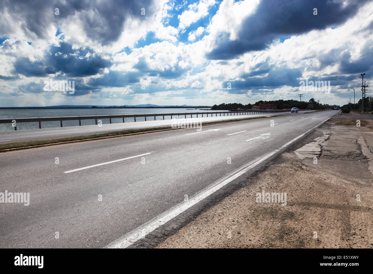 road by sea Stock Photo - Alamy