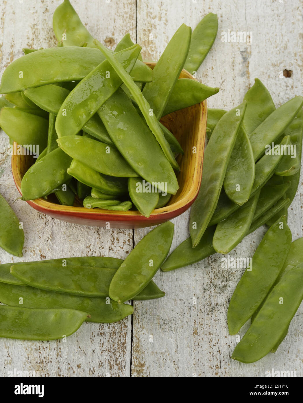 Edible Podded Peas Stock Photo - Alamy