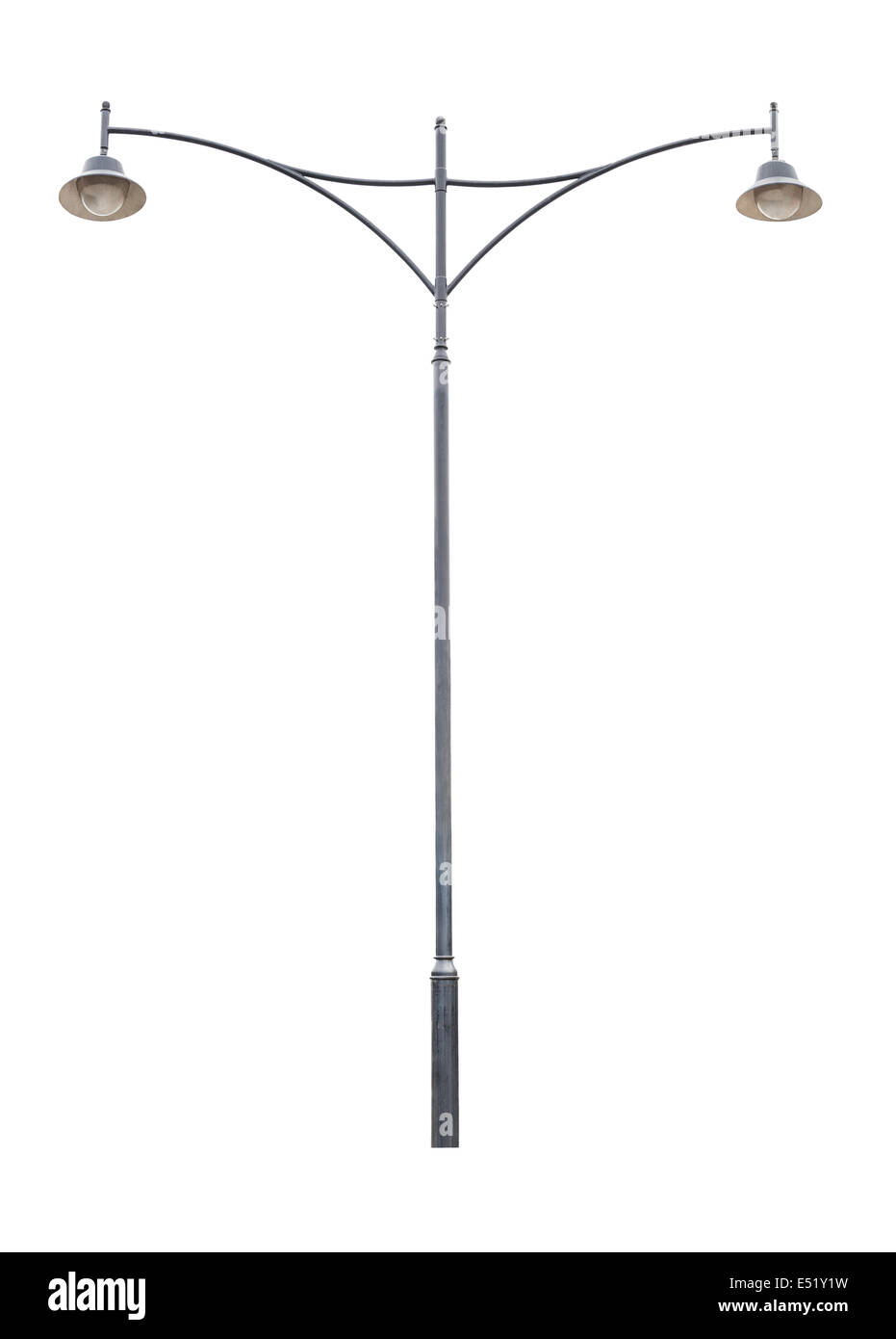 Tall lamp post Cut Out Stock Images & Pictures - Alamy