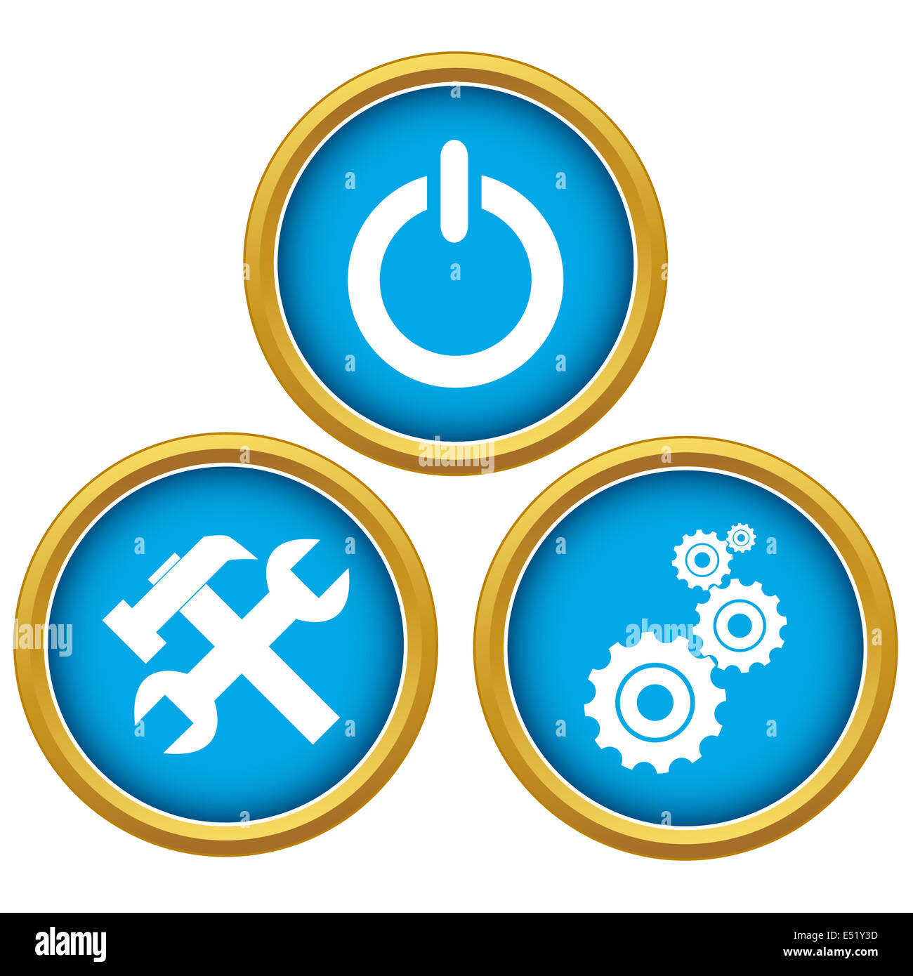 Rework design icons Cut Out Stock Images & Pictures - Alamy