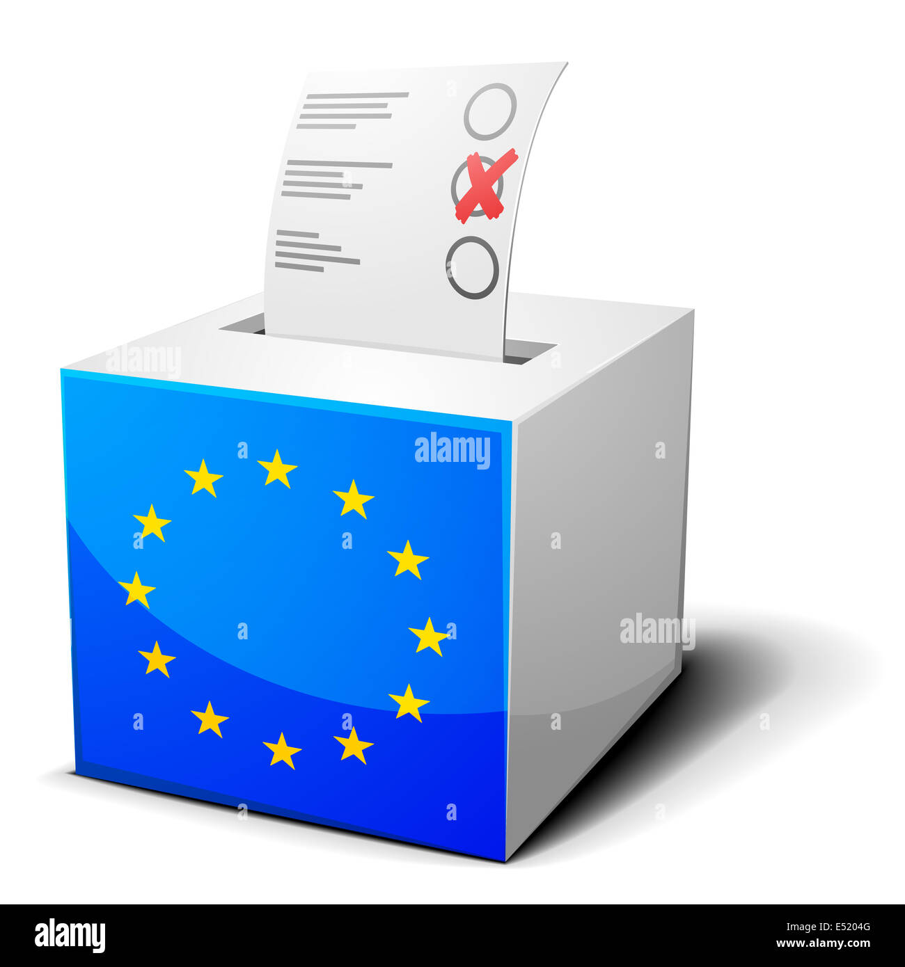 ballot box EU Stock Photo - Alamy