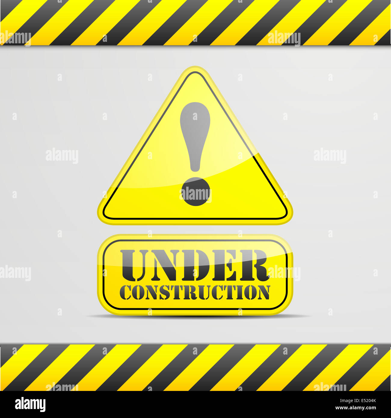 under construction sign Stock Photo - Alamy