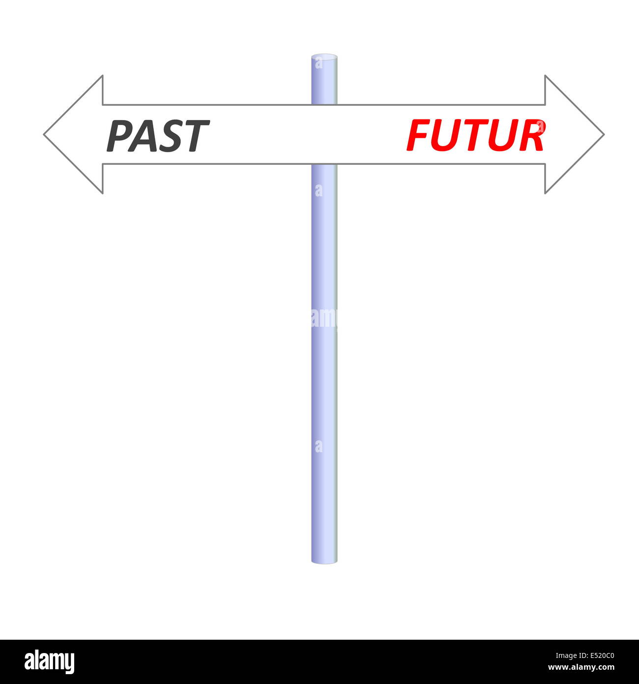 Future and past background hi-res stock photography and images - Alamy