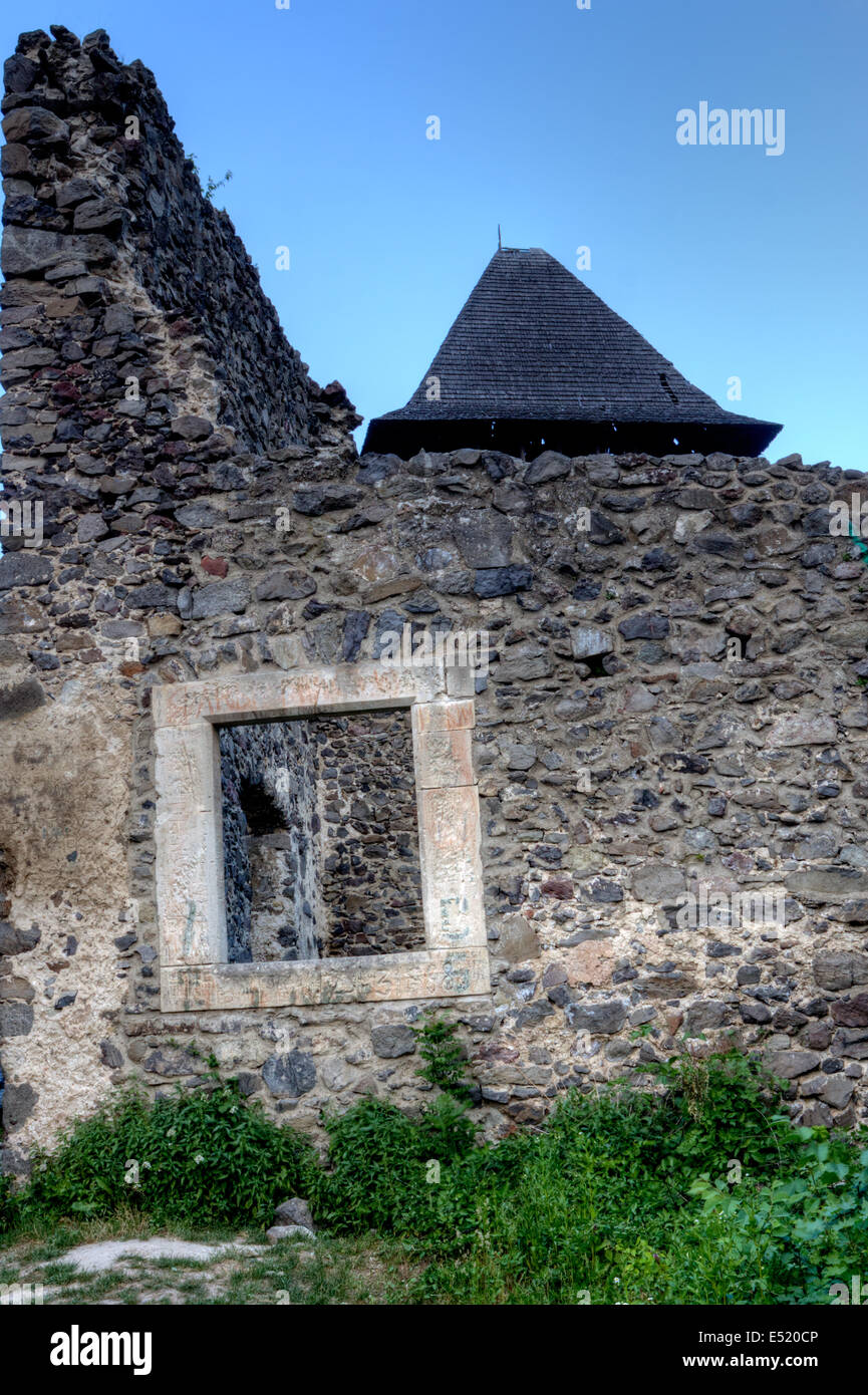 Castle ruins Nevitsky Transcarpathia Ukraine Stock Photo - Alamy