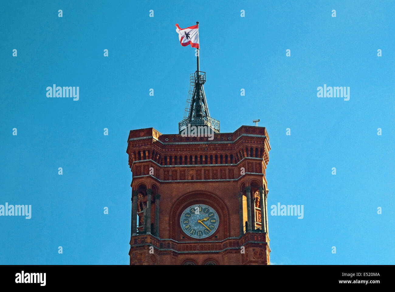 The red city hall hi-res stock photography and images - Alamy