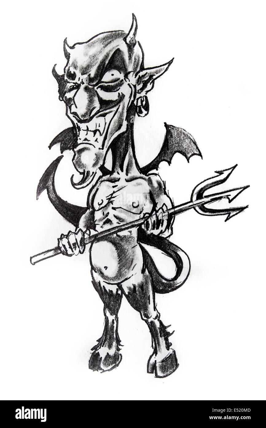 Death the devil Cut Out Stock Images & Pictures - Alamy