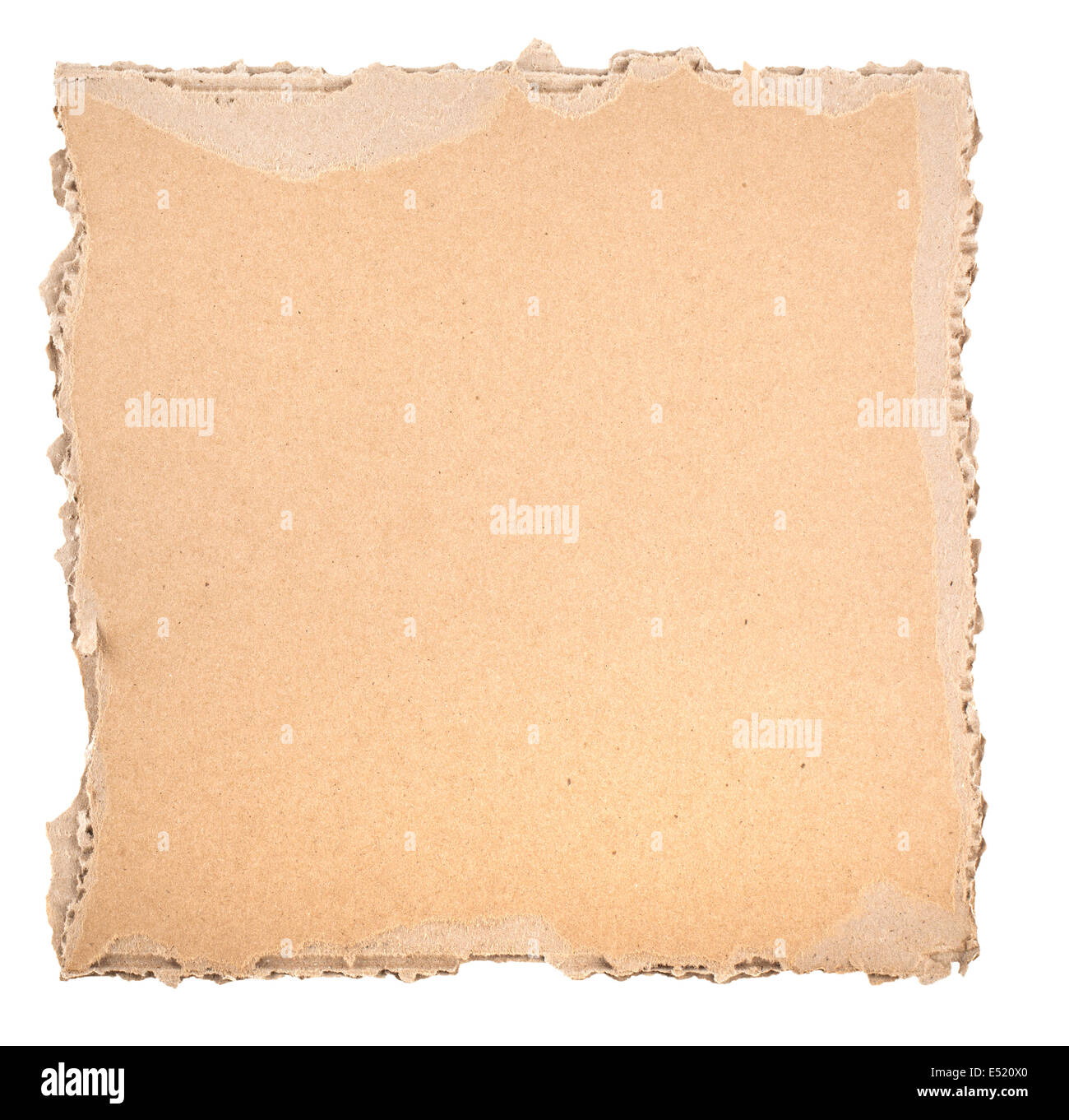 Brown card texture Cut Out Stock Images & Pictures - Alamy