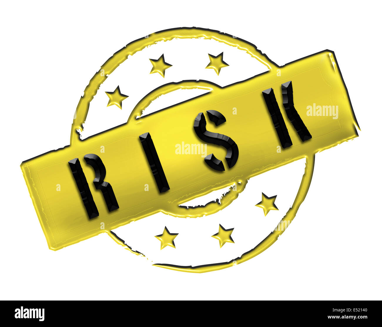 Stamp - RISK Stock Photo - Alamy