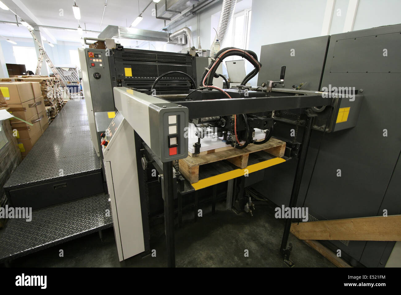 modern printing house Stock Photo - Alamy