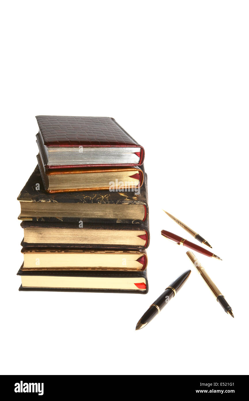 Gold pens hi-res stock photography and images - Alamy