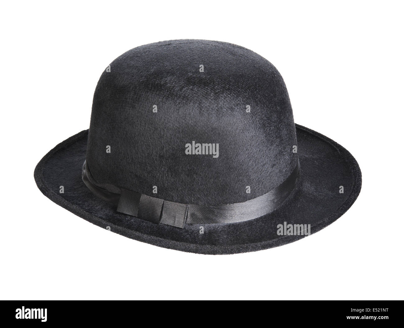 Black bowler hat Stock Photo - Alamy