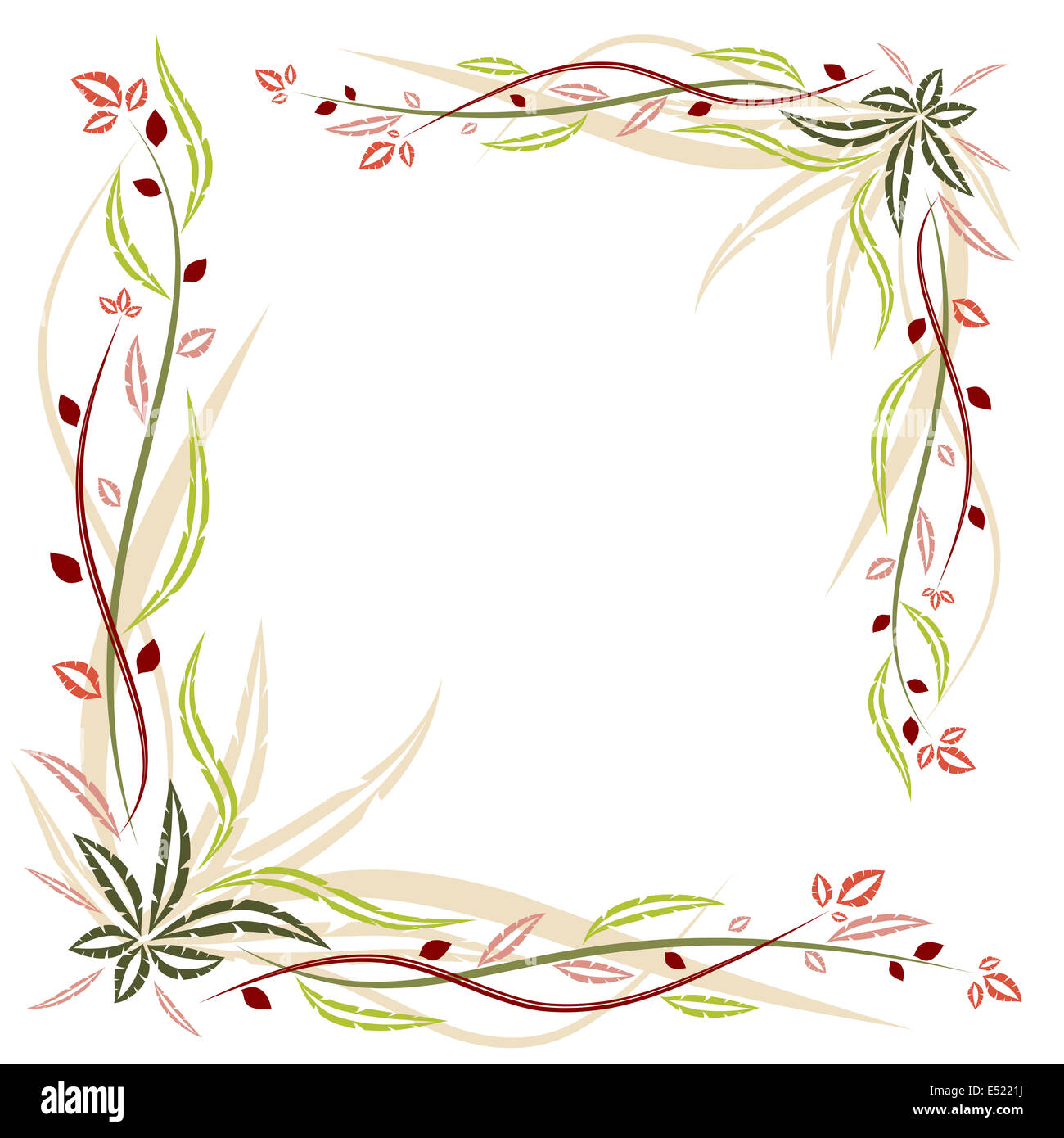 Seamless filigree pattern Cut Out Stock Images & Pictures - Alamy