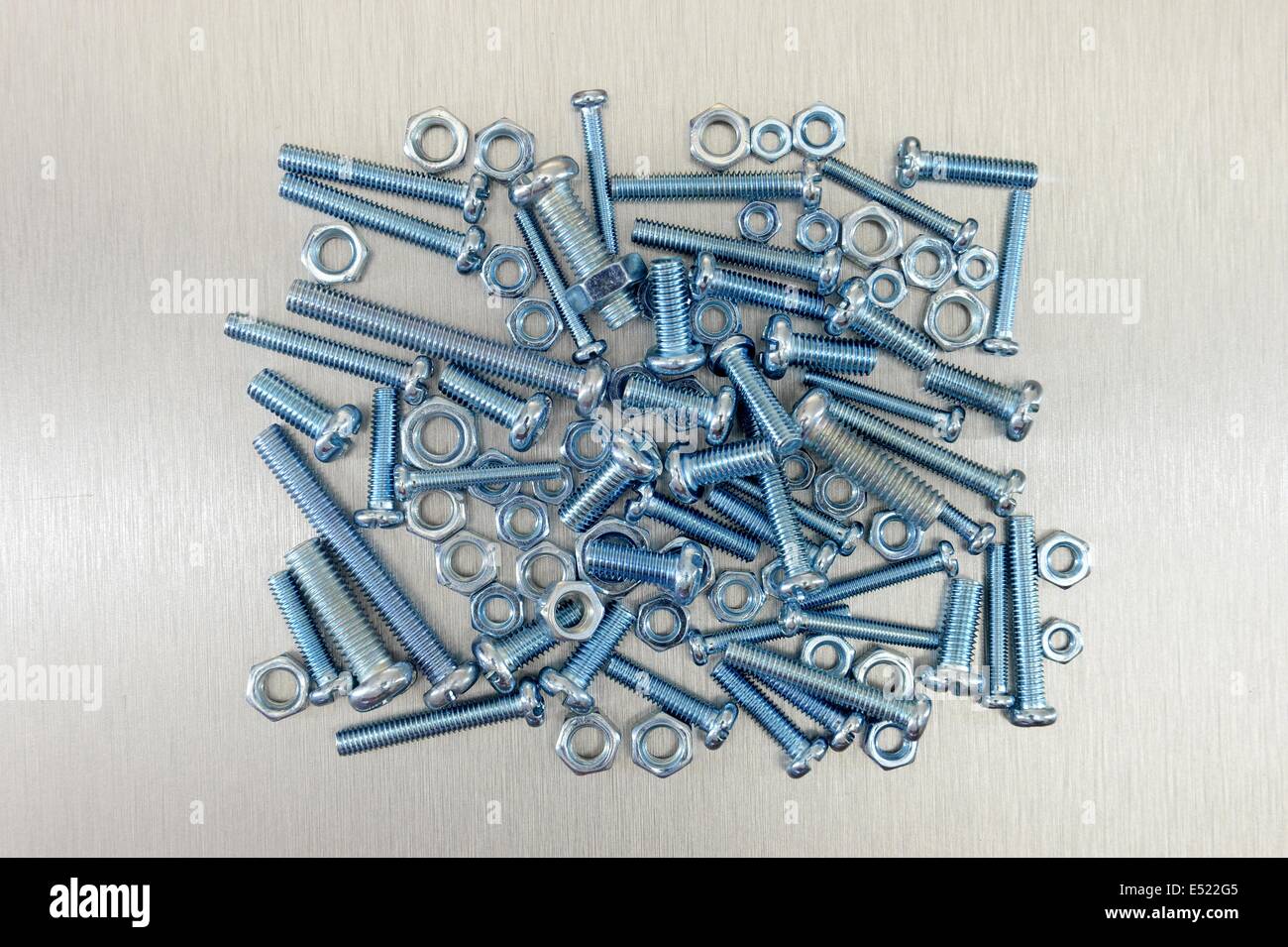 Nuts And Bolts Stock Photo - Alamy