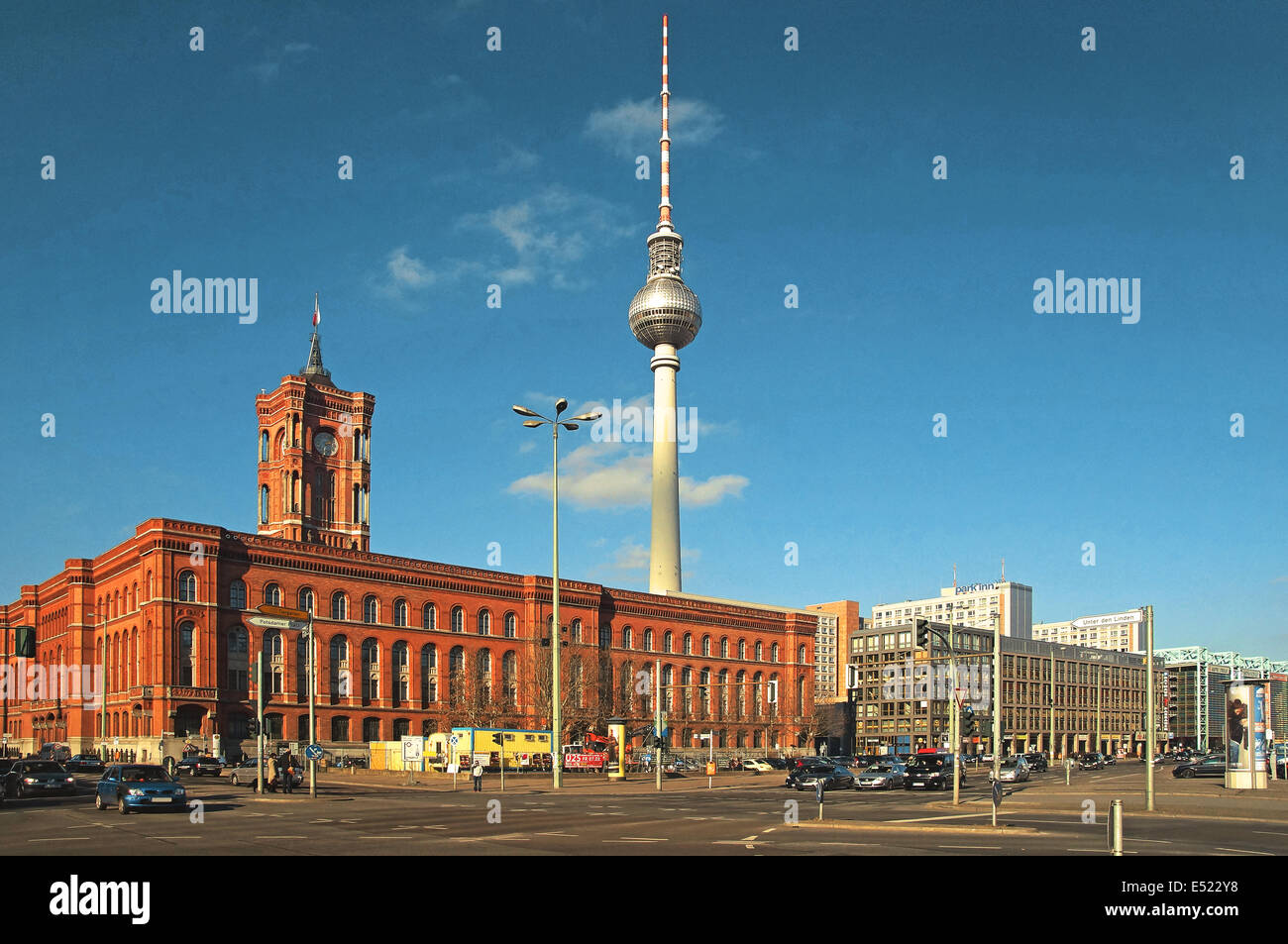 Red City Hall Germany Berlin Stock Photo - Alamy