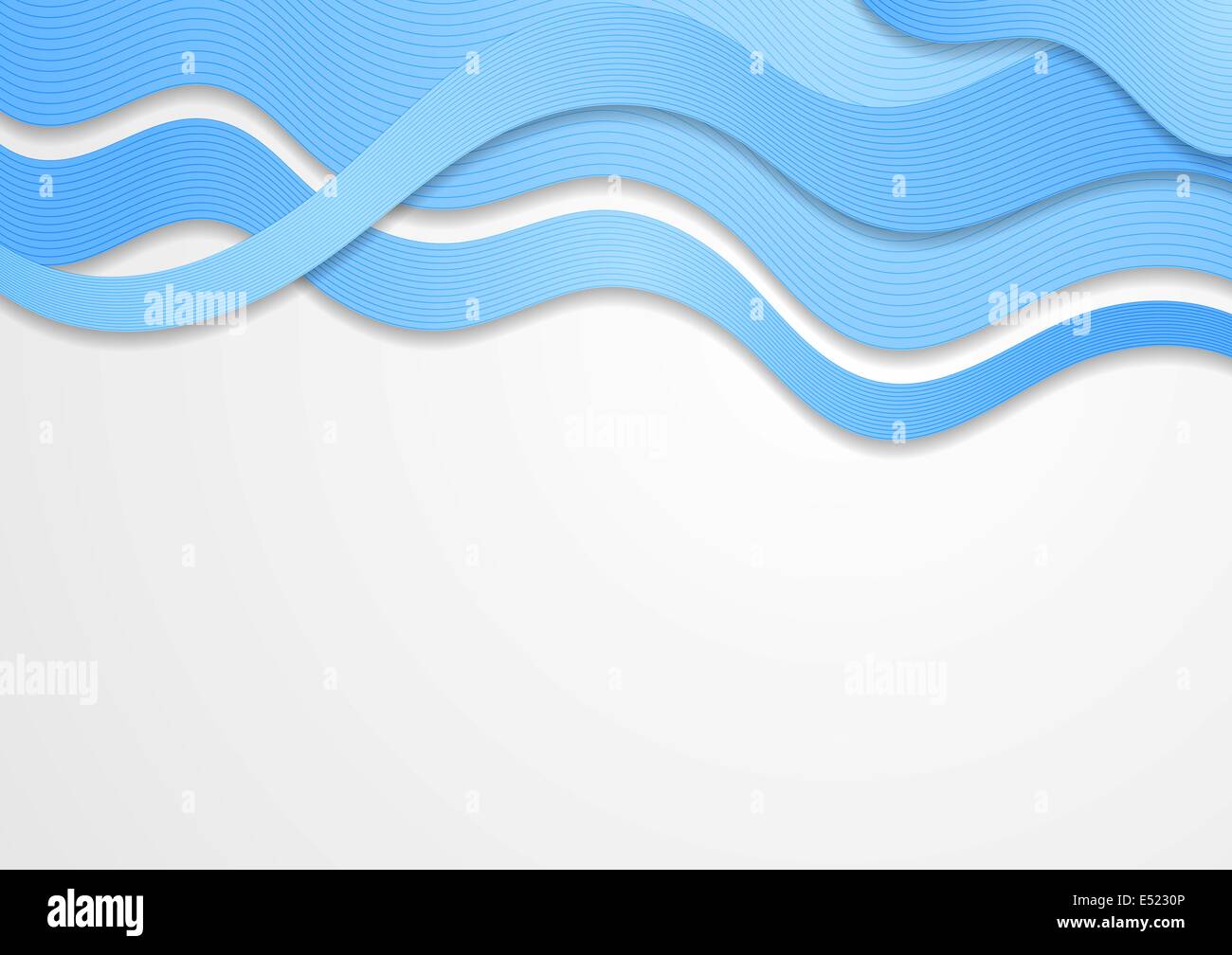 Abstract blue waves Stock Photo - Alamy