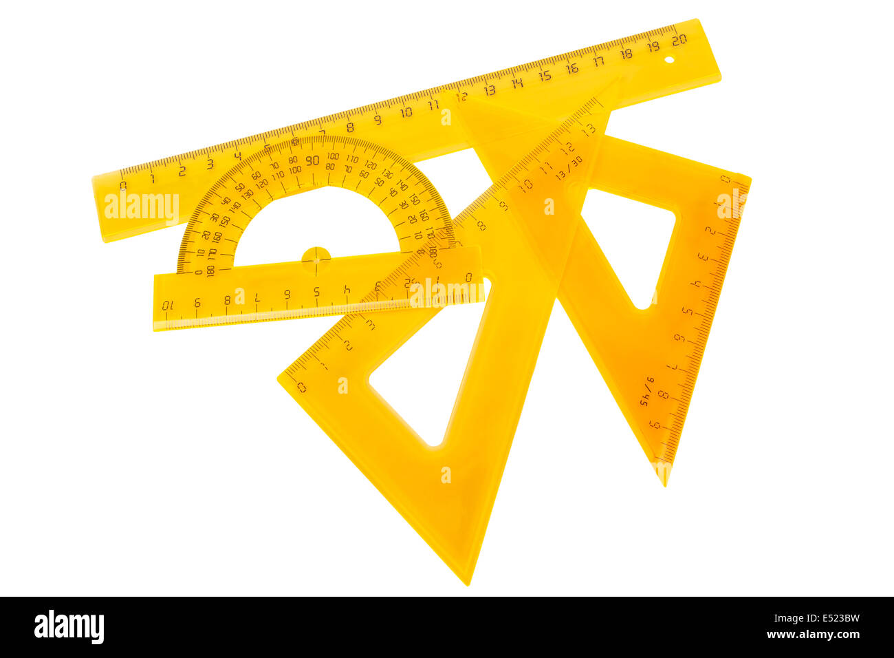 set of measuring tools Stock Photo - Alamy