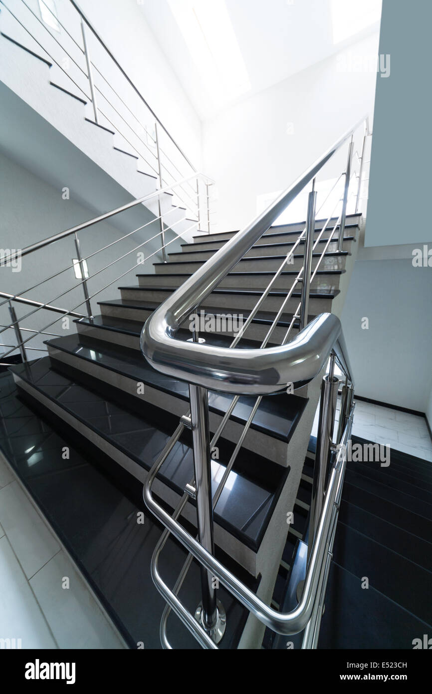 staircase in building Stock Photo - Alamy