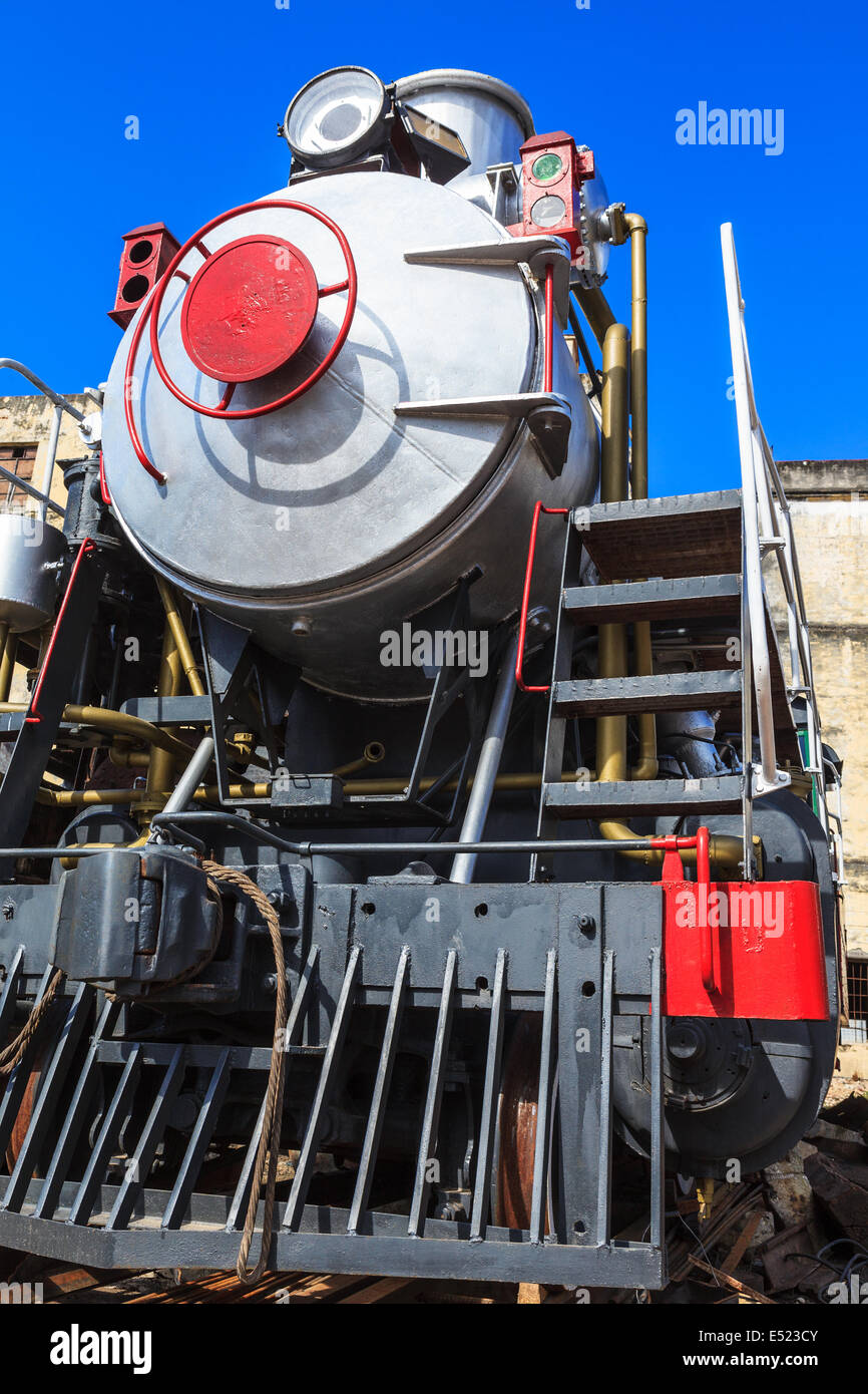 Shiny old steam Stock Photo - Alamy