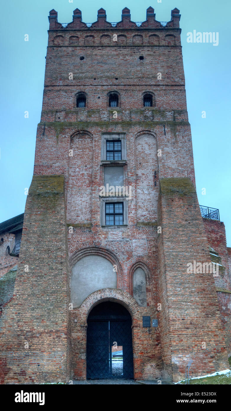 Old castle in town Lutsk Stock Photo - Alamy