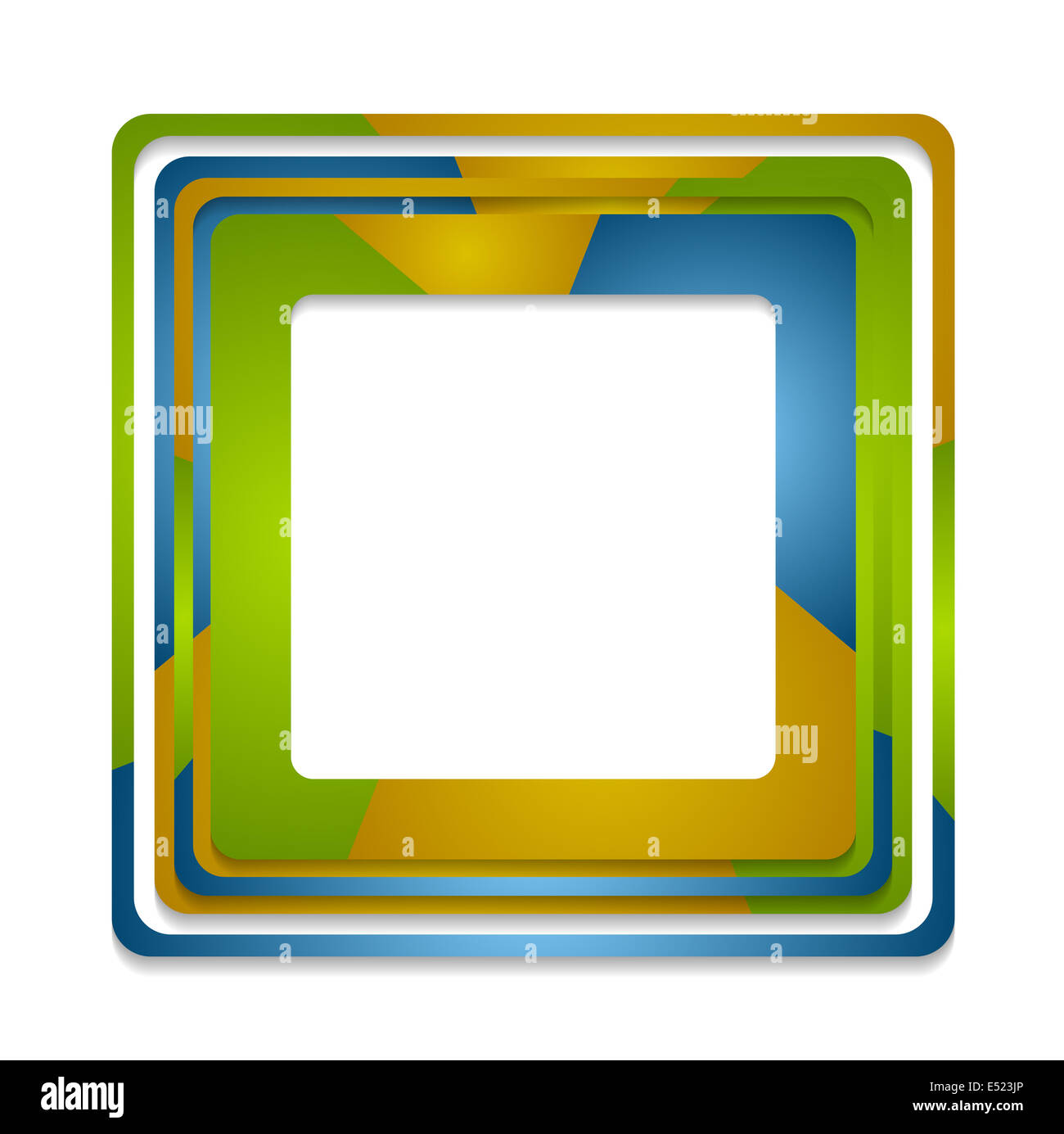Abstract squares logo background Stock Photo - Alamy