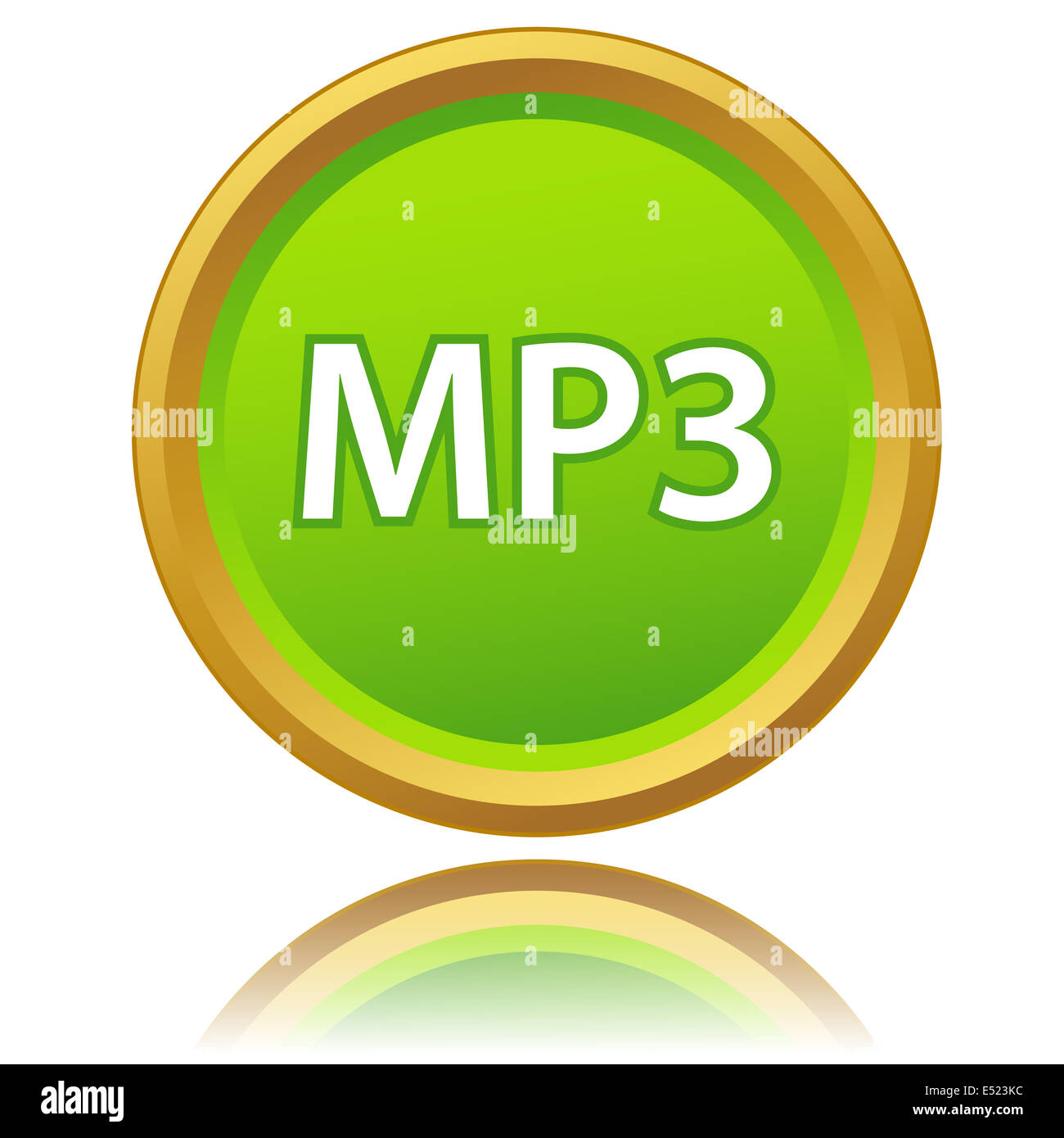 Mp3 icon Stock Photo - Alamy